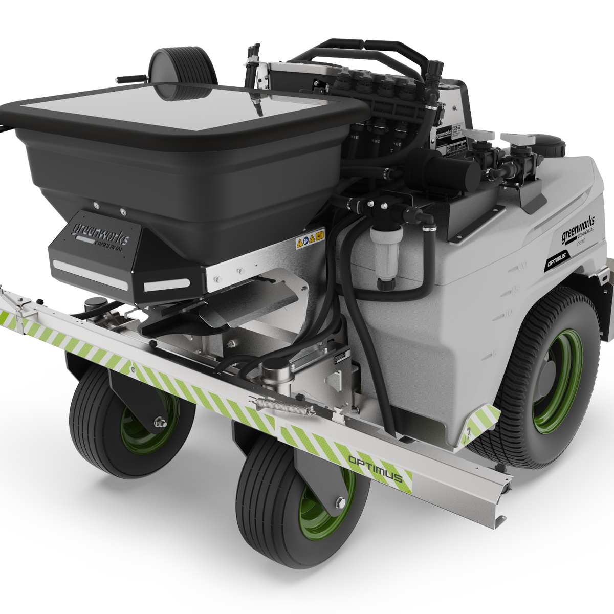 Optimus 82V 52" Stand-On Spreader: Sprayer with 8 kW Battery | SP952 ...